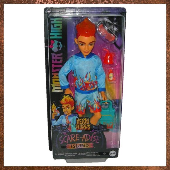 Mattel Collectibles | Toys | Monster High Scareadise Island Heath Burns ...